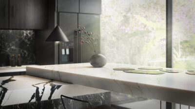 COMPAC, QUARTZ UNIQUE CALACATTA GOLD, QUARTZ - Marble Tops