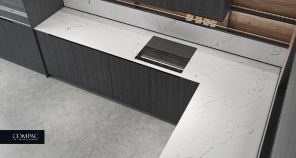 CLASSIC QUARTZ, STATUARIO GOLD, QUARTZ - Marble Tops